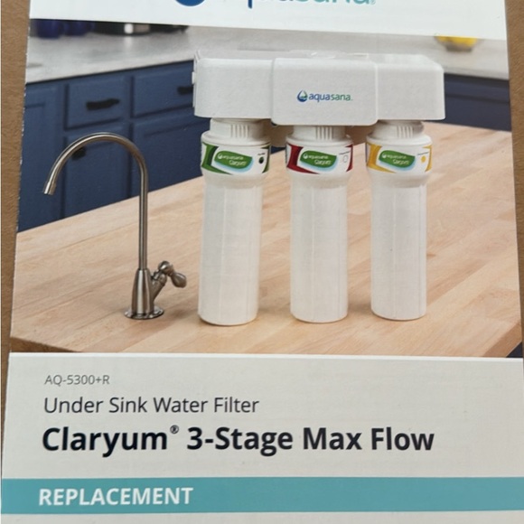 Other | Aquasana Claryum 3stage Max Flow Water Filter | Poshmark